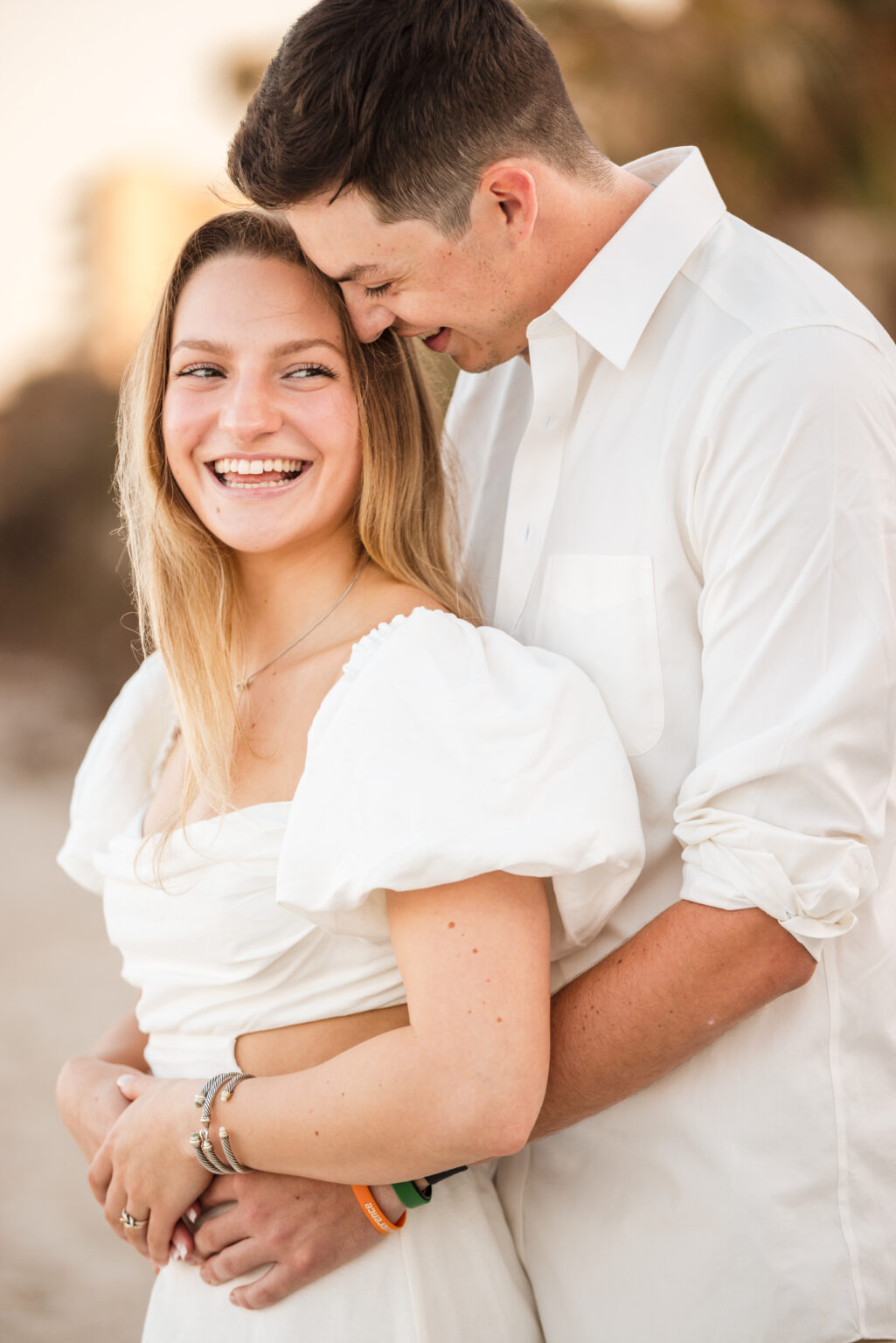 Beautiful Engagement Photoshoot Beach - Michelle Coombs Photography